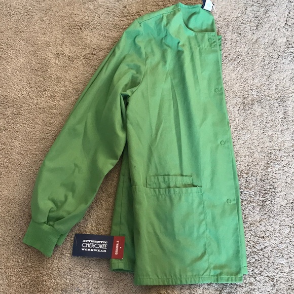 Cherokee | Jackets & Coats | Nwt Cherokee Originals Snap Front Scrub ...